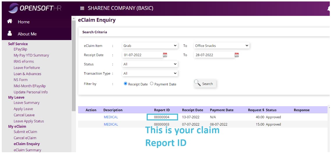 8 Essential Features of an Expense Claim ESS Portal - Opensoft HR